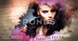 دانلود پروژه آماده افتر افکت وله جوهری Ink Flow Parallax Intro – تایم کد