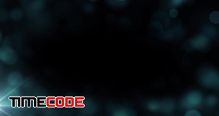 دانلود فوتیج آماده موشن گرافیک : فریم پارتیکل Blue Particle Border ...