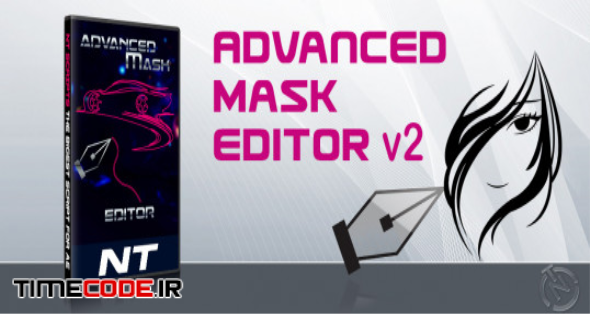 دانلود اسکریپت ماسک حرفه ای در افتر افکت Advanced Mask Editor 2 – تایم کد