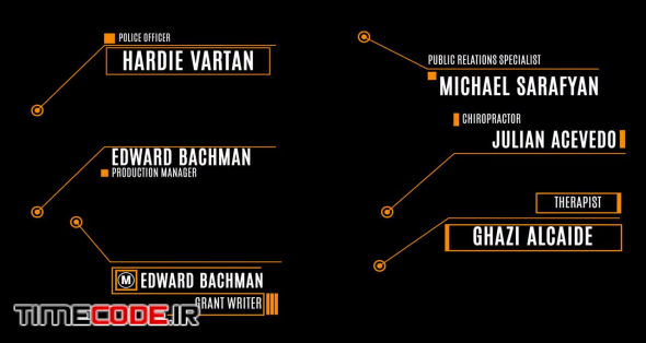 دانلود پروژه آماده افترافکت : اینفوگرافی Call Out Animations – تایم کد