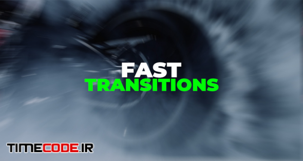دانلود پریست آماده پریمیر : ترنزیشن سریع Fast Transitions – تایم کد