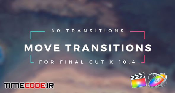 دانلود پروژه آماده فاینال کات پرو : ترنزیشن Move Transitions – تایم کد