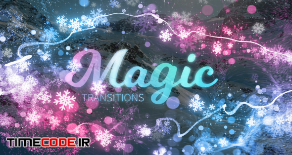 دانلود پروژه آماده پریمیر : ترنزیشن جادویی Magic Transitions – تایم کد