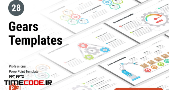 دانلود قالب پاورپوینت حسابداری و آمار Gears PowerPoint Templates – تایم کد دانلود قالب پاورپوینت حسابداری و آمار Gears PowerPoint Templates – تایم کد