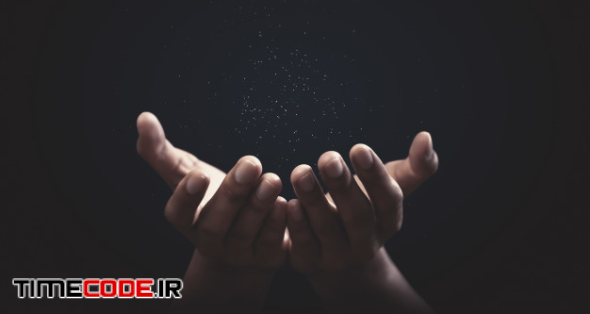 دانلود عکس دست در حال دعا و نیایش Praying Hands – تایم کد