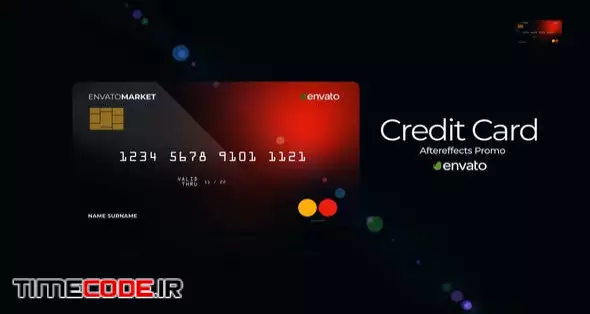 دانلود پروژه آماده افتر افکت : تیزر تبلیغاتی کارت اعتباری Credit Card ...