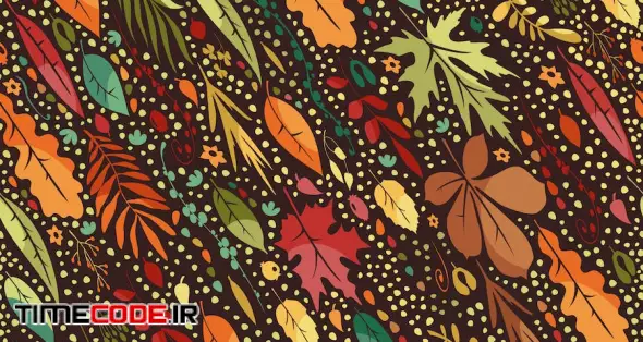 دانلود پترن برگ Leaf Fall Pattern – تایم کد