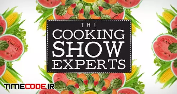 دانلود پروژه آماده افتر افکت : پکیج برنامه آشپزی The Cooking Show Experts – تایم کد