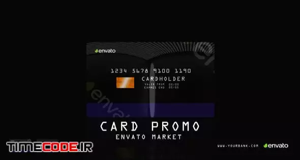 دانلود پروژه آماده افتر افکت : تیزر تبلیغاتی کارت اعتباری Bank Card ...