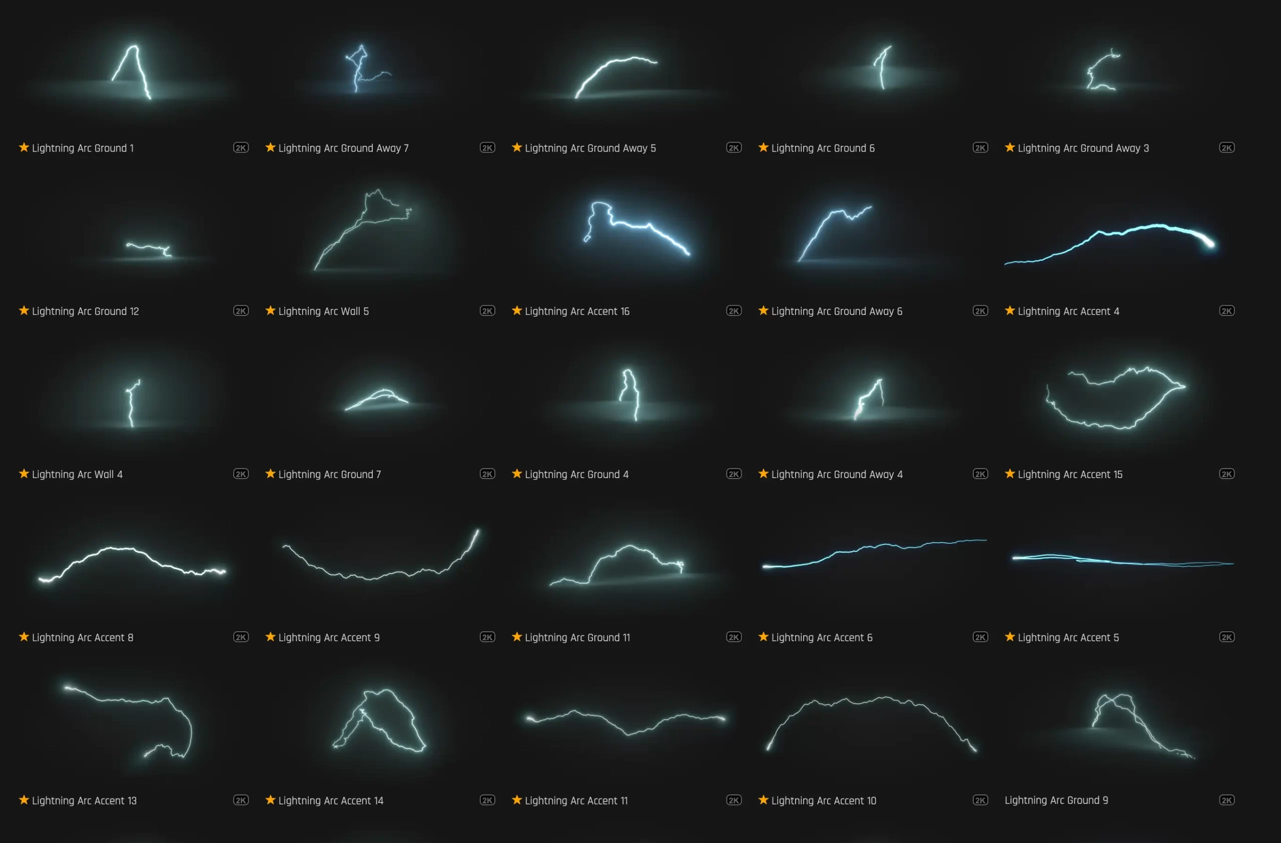 59 فوتیج صاعقه و الکتریسیته Lightning Arc Effects | ProductionCrate ...