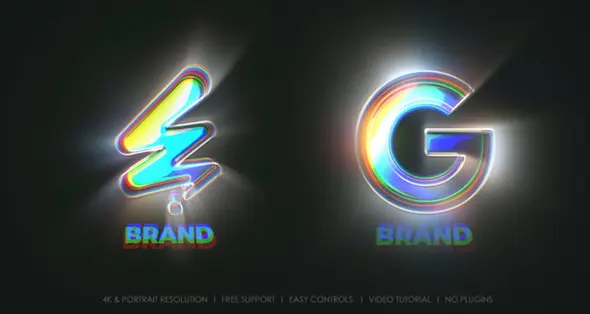 پروژه آماده افتر افکت : لوگو موشن Logo Animated – تایم کد
